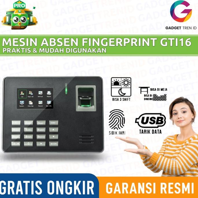 Jual Mesin Absen Fingerprint A5 Sidik Jari PIN Password Mesin Absensi ...