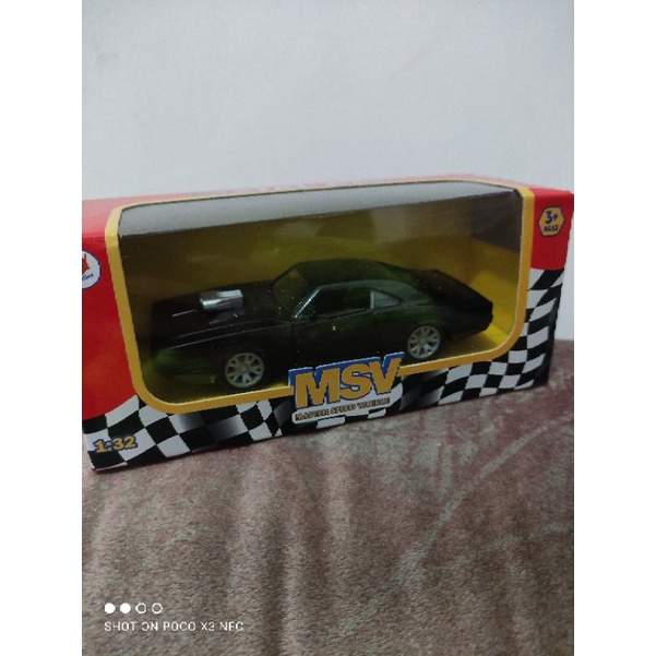 Jual Toy Addict MSV Diecast – Dodge Charger RT Skala 1:32 (hitam ...