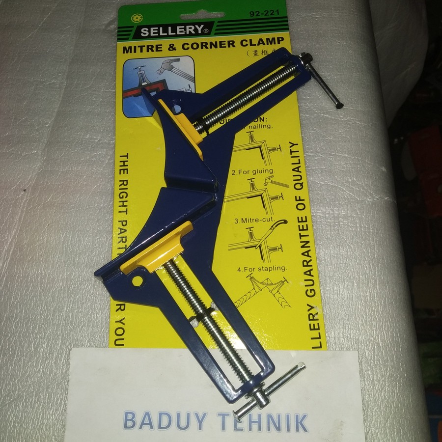 Jual klem siku/ klem sudut/corner CLAMP sellery 92-221 | Shopee Indonesia
