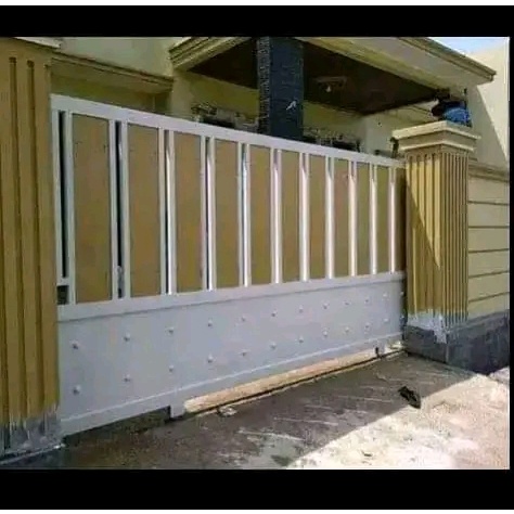 Jual Pintu pagar dorong model grc depok | Shopee Indonesia