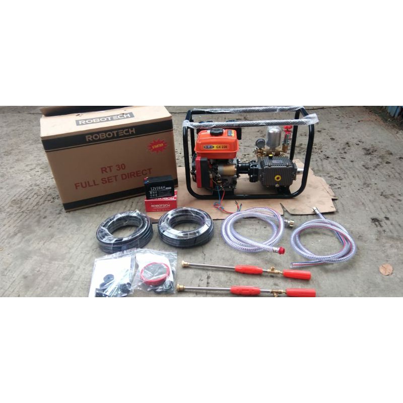 Jual rt 30 full set new model mesin steam stater merk robotech | Shopee Indonesia