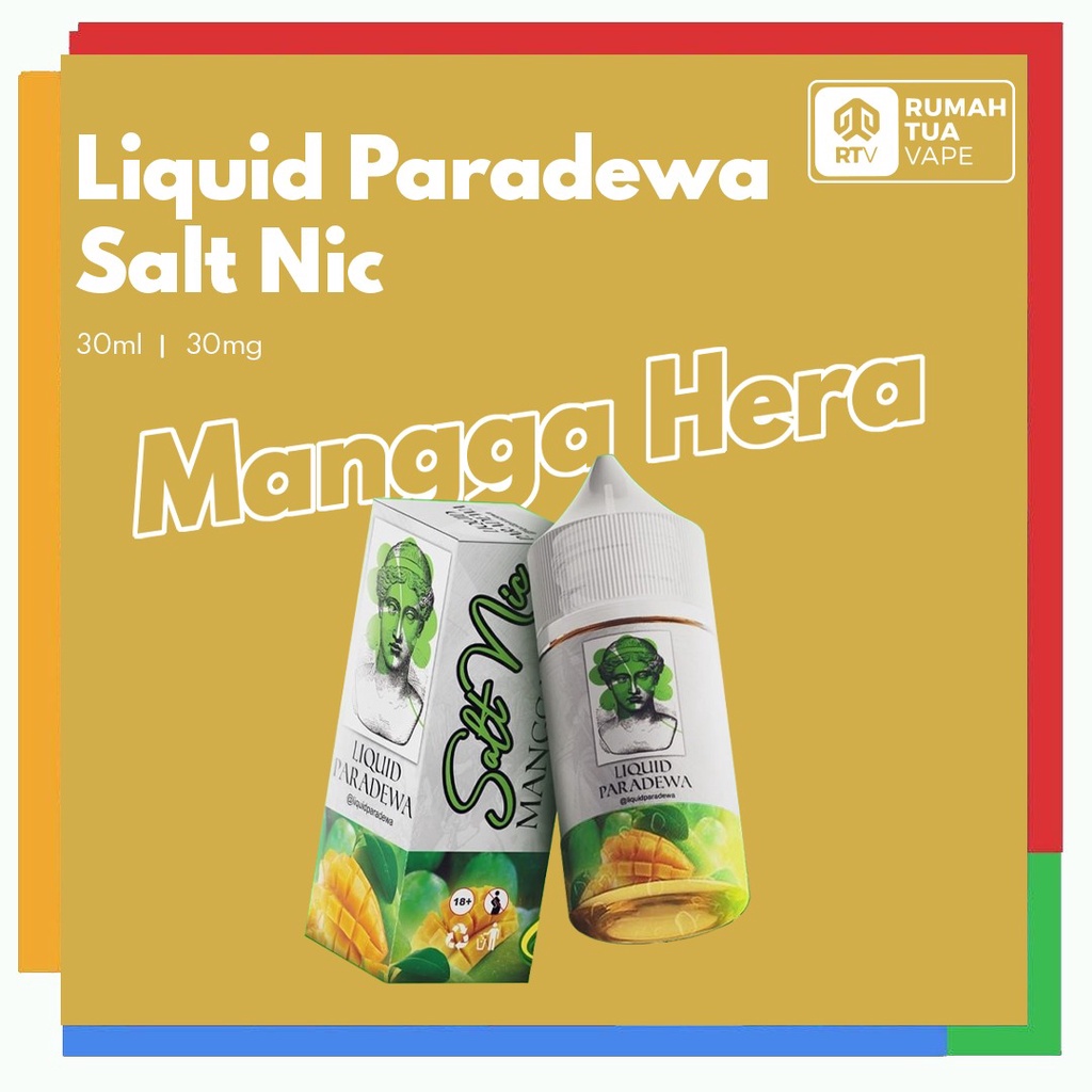 Jual LIQUID PARADEWA MANGGA HERA SALTNIC 30MG 30ML PREMIUM LIQUID VAPE ...