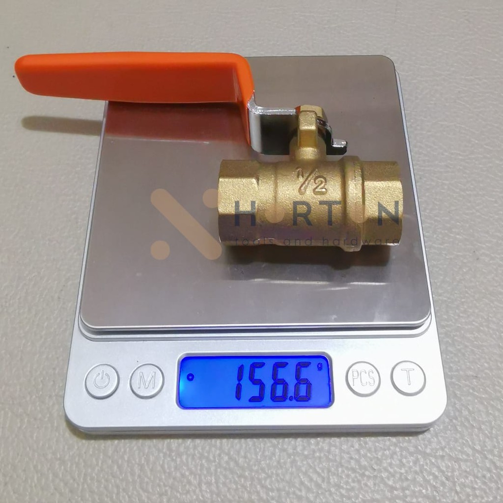 Jual BALL VALVE KUNINGAN 1/2 INCH ATS | Shopee Indonesia