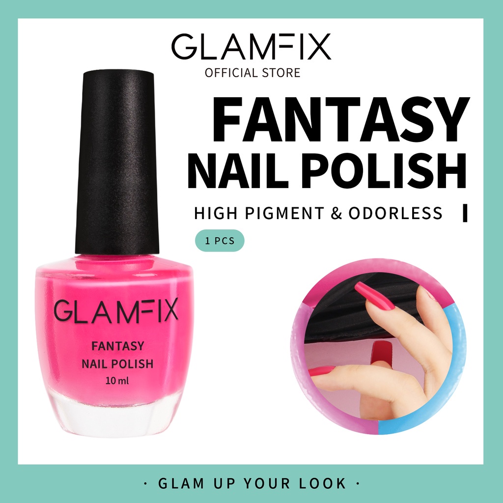 Jual GLAMFIX Fantasy Nail Polish | GLAMFIX Colorful Nail Polish ...