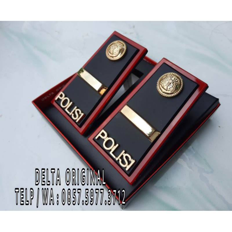 Jual Pangkat Ipda / Iptu / AKP Polri Full Mika Lis Merah | Shopee Indonesia
