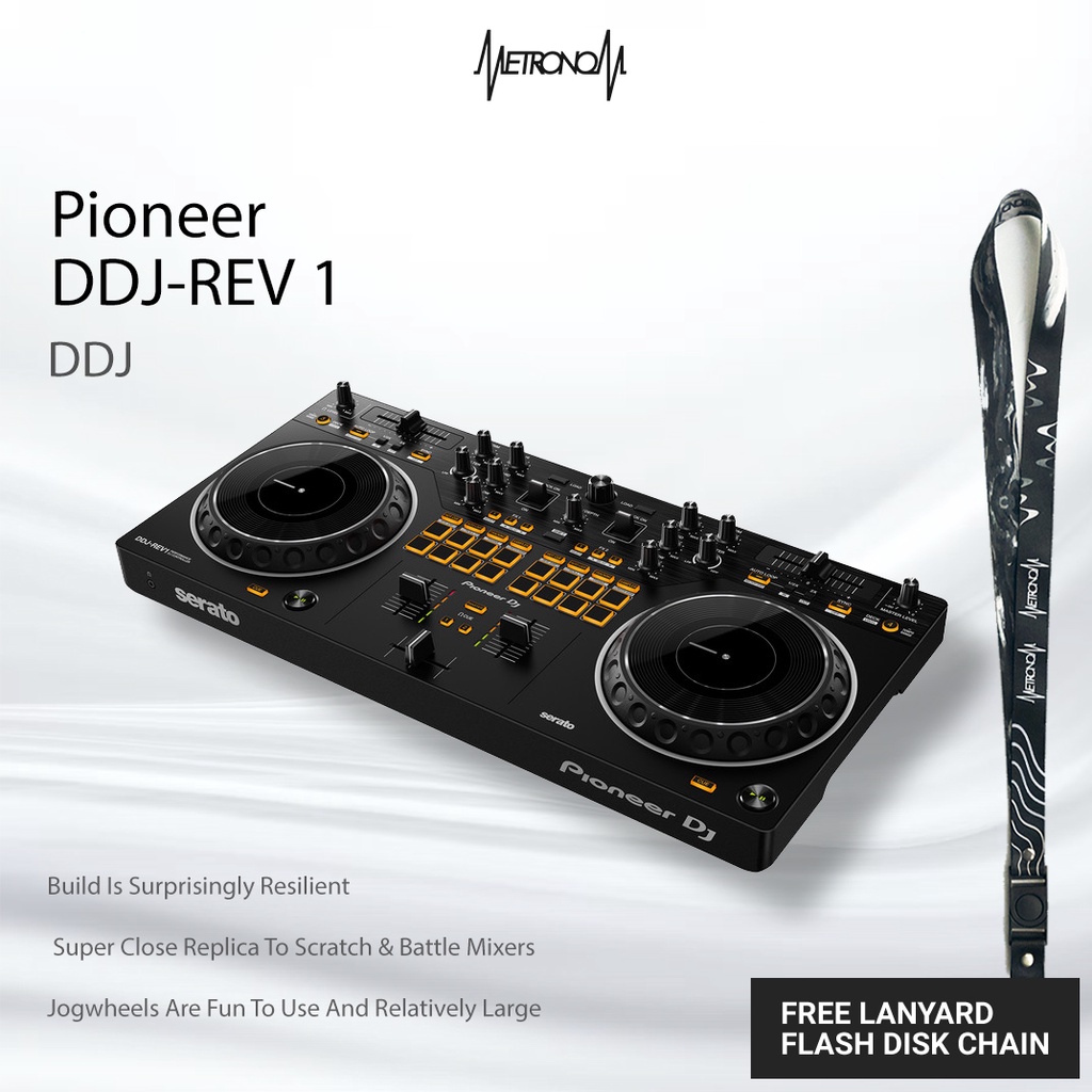Jual Pioneer DJ DDJ-REV1 Controller for Serato DJ (Black) | Shopee ...