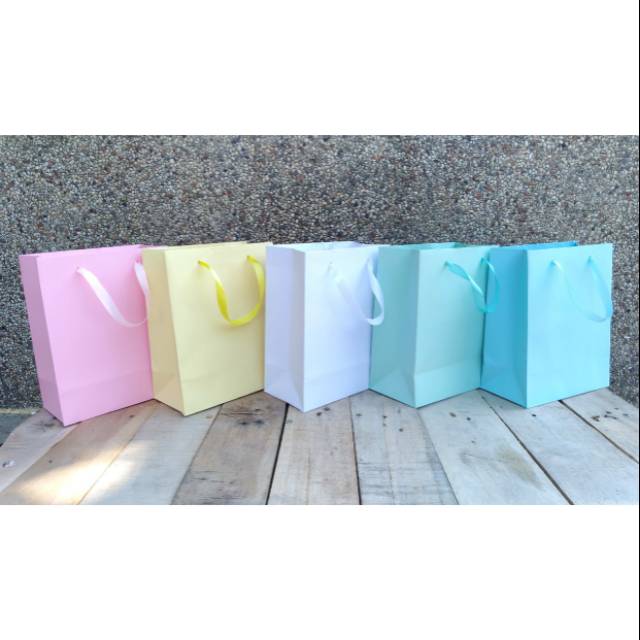 Jual Cute Paperbag / Paperbag Polos / Tas Kertas | Shopee Indonesia