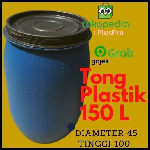 Jual Tong Plastik 150 Liter Drum / Sampah / Air / Hdpe Tebal 150 L ...