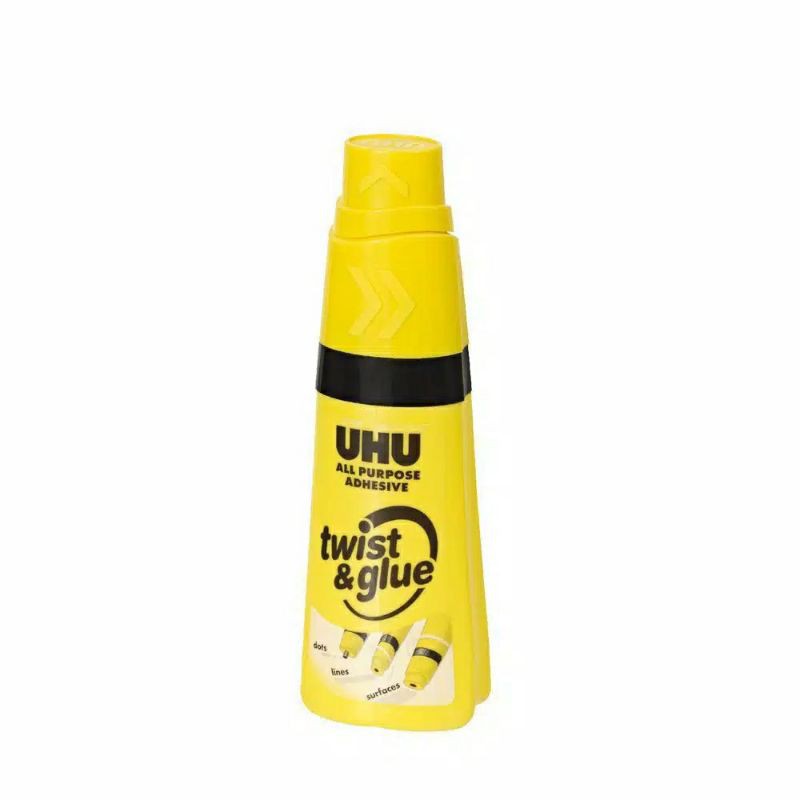 Jual Lem UHU Twist 35ml / Lem Cair UHU / Lem Kertas UHU | Shopee Indonesia