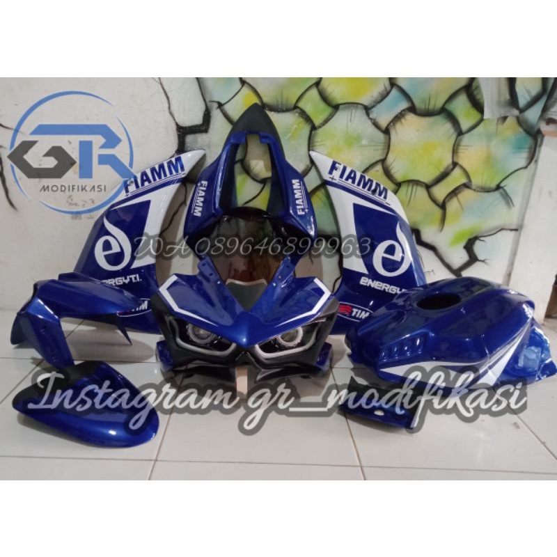 Jual Fairing custom fulset campuran buat R15 v2 | Shopee Indonesia