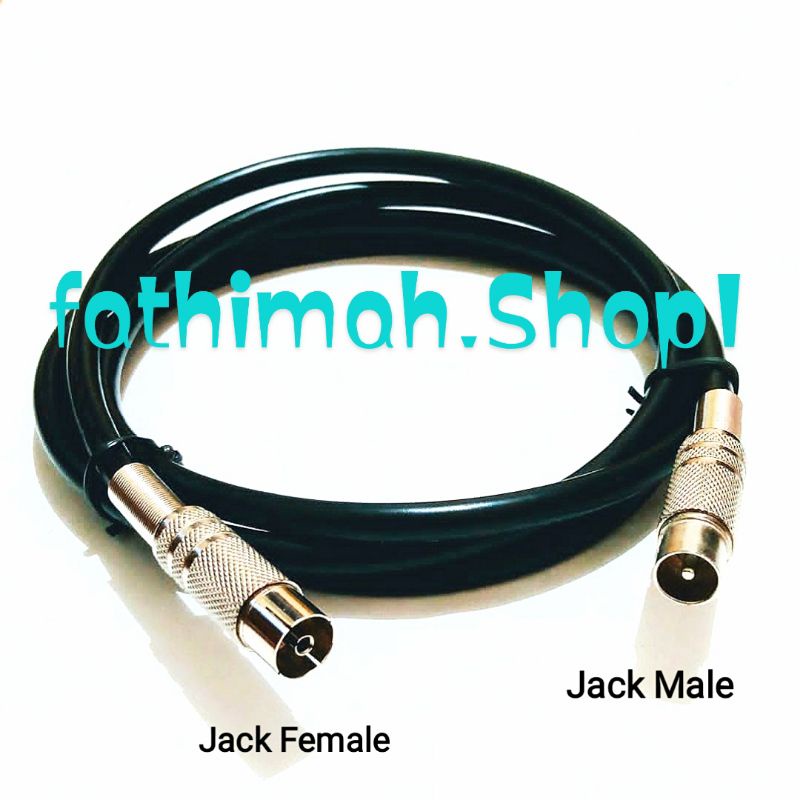 Jual Kabel Loop Out Set Top Box Kabel Antena Male To Female Compresion ...