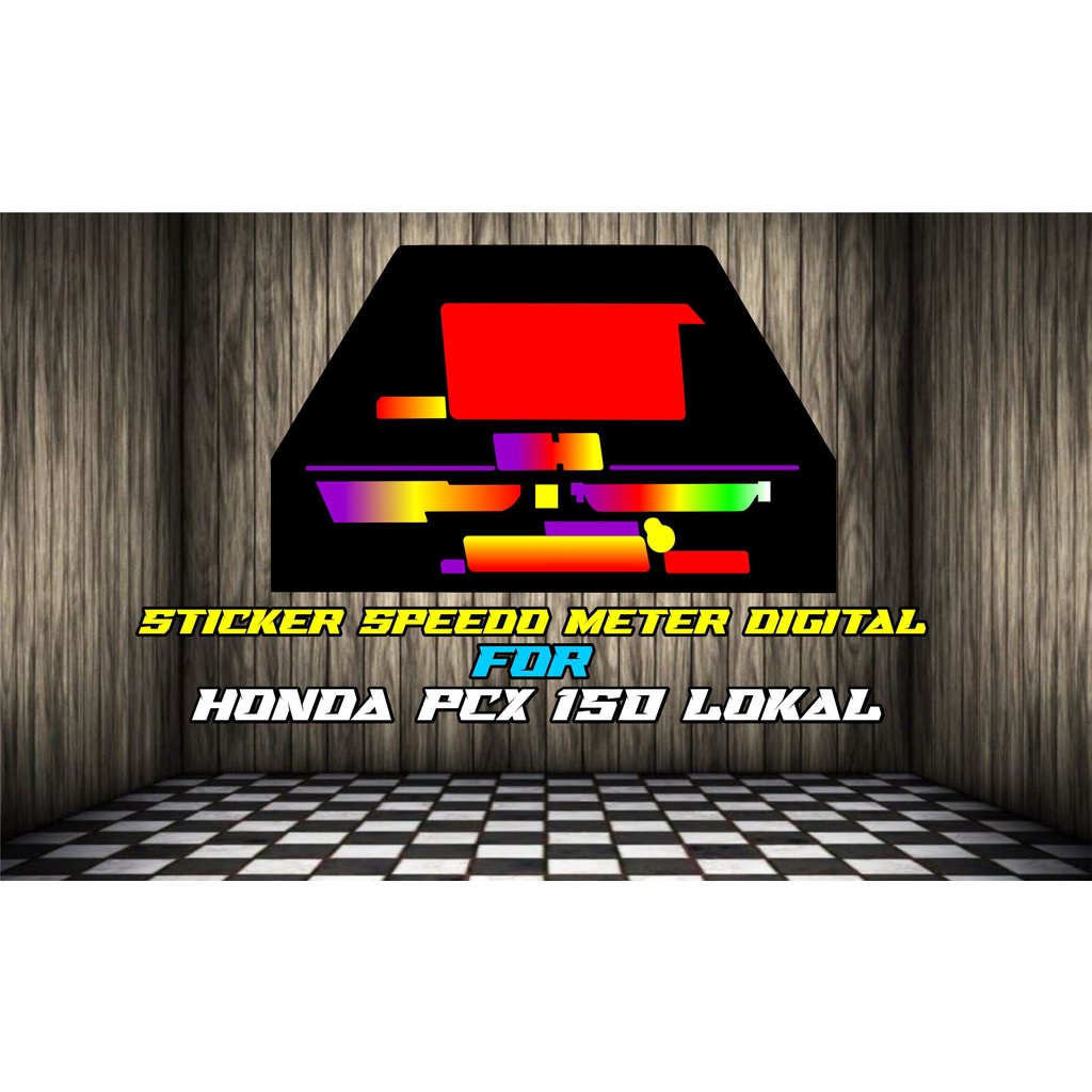 Jual stiker LCD speedo meter honda pcx 150 lokal | Shopee Indonesia