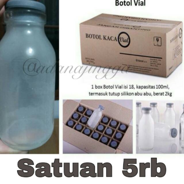Jual botol vial 100ml | Shopee Indonesia