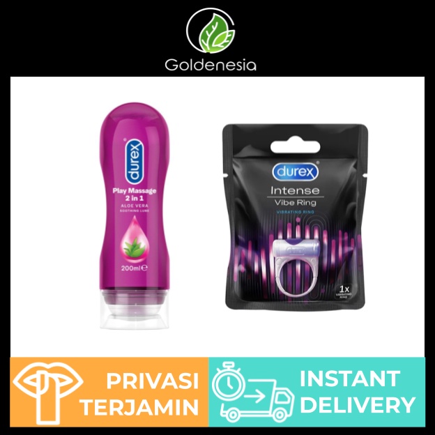 Jual Durex Play Massage 2 in 1 + Durex Play Vibration | Shopee Indonesia