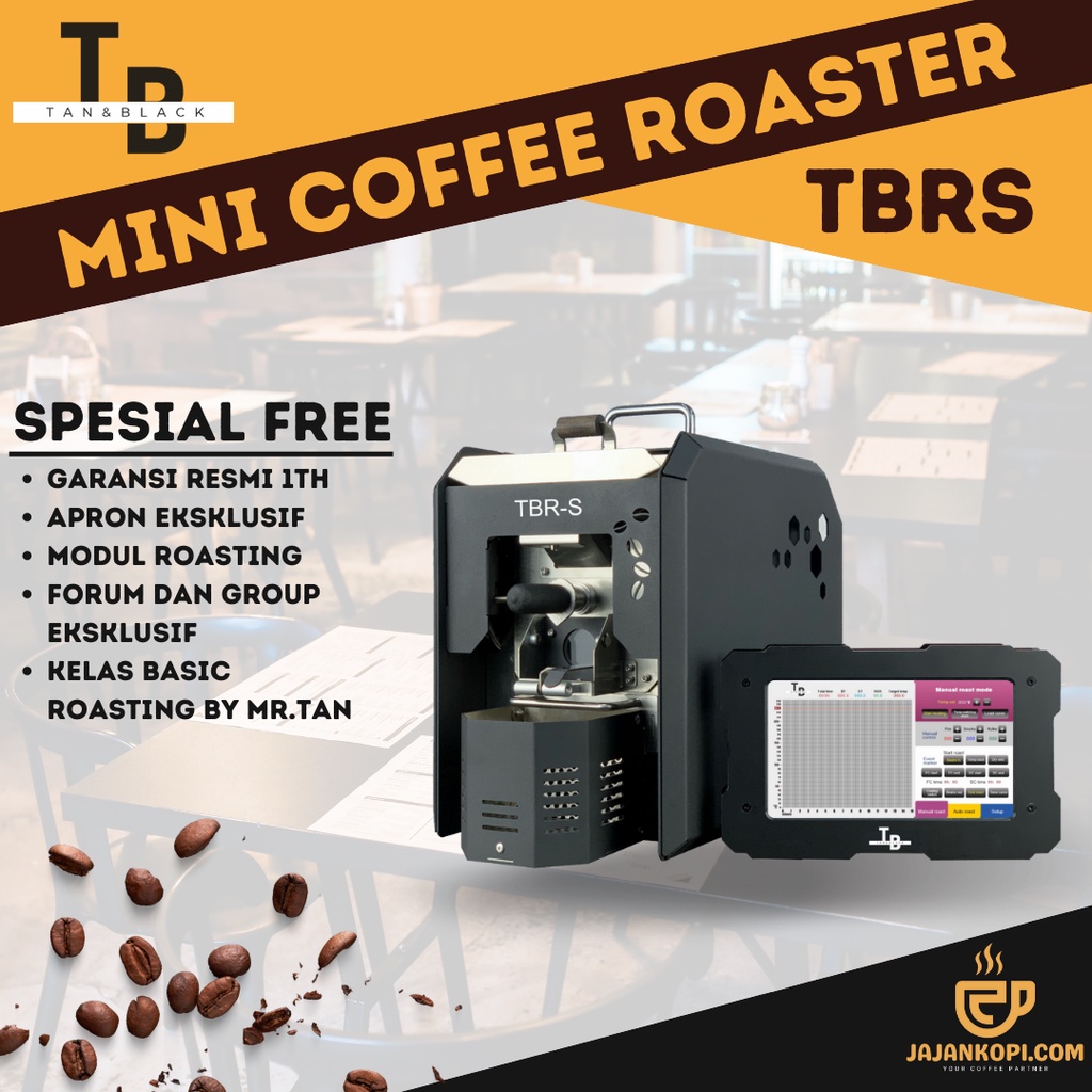 Jual MESIN ROASTING KOPI TAN & BLACK TBR-S | Shopee Indonesia