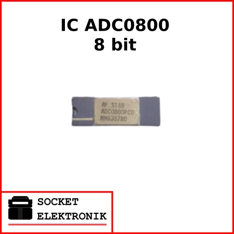 Jual IC ADC0800 ADC 0800 Analog to Digital Converter 8 bit | Shopee ...