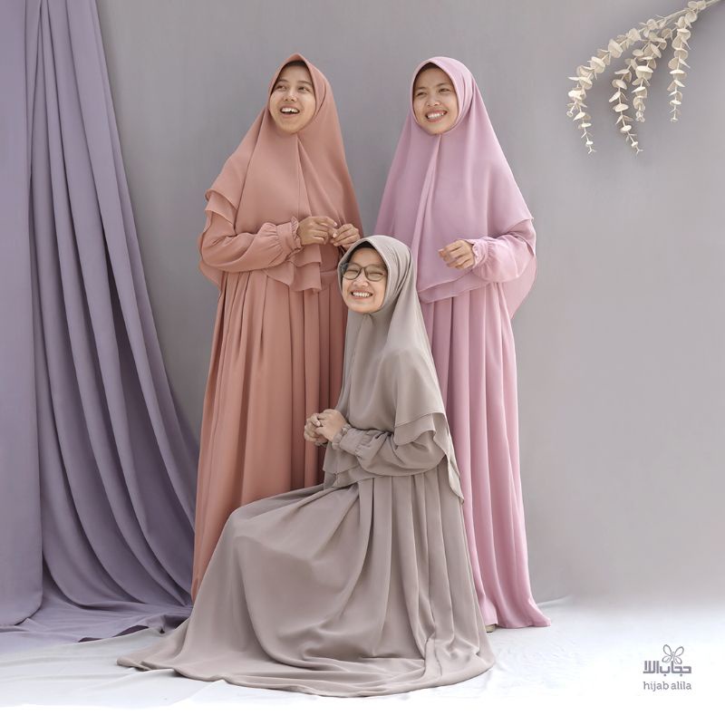 Jual Gamis Shafiya Hijab Alila | Shopee Indonesia