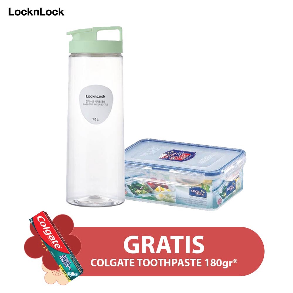 Jual LocknLock Exclusive Botol Minum Bundling Products II - Free ...