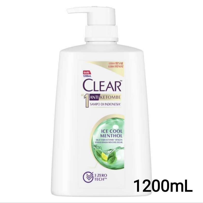 Jual CLEAR ICE COOL MENTHOL - COMPLETE SOFT CARE 1200ML / 1,2L | Shopee ...