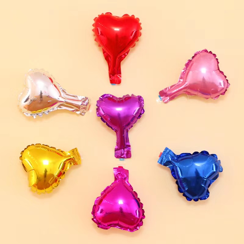 Jual Balon Foil Love Mini / Hati Kecil 10 cm / 5 inch perlengkapan ...