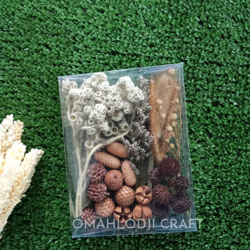 Jual PAKET BUNGA KERING RUSTIC DRIED FLOWER BAHAN MAHAR SESERAHAN ...