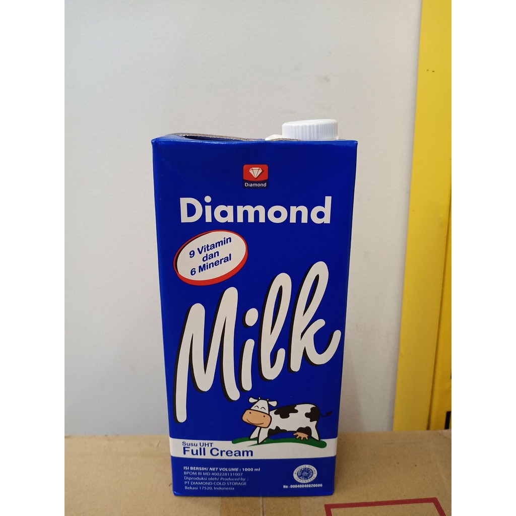Jual SUSU UHT DIAMOND FULL CREAM 1LTR | Shopee Indonesia