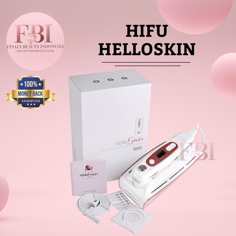 Jual Alat Hifu Hello Skin Meniruskan Wajah V shape Menghilangkan Double ...