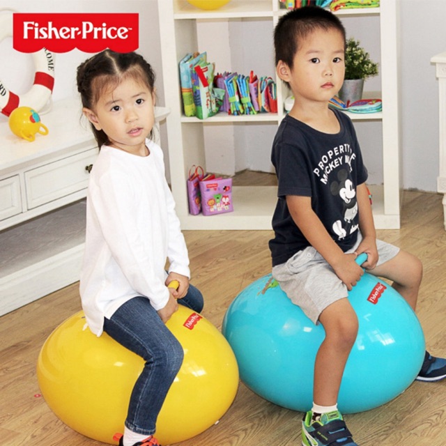 Jual Fisher price hopper jumps ball with handle - multifunction balls ...
