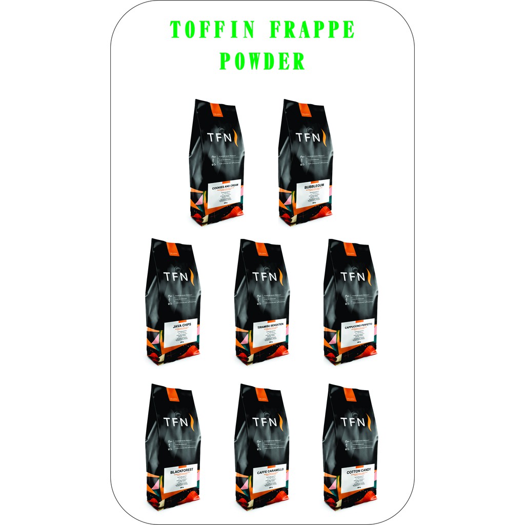 Jual Toffin Frappe Powder 800 Gram//Bubuk Minuman Toffin 800 Gram ...