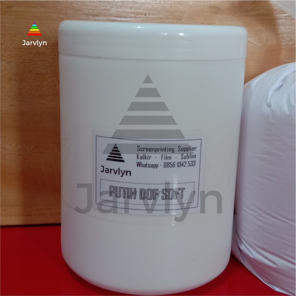 Jual Tinta Sablon Distro - Putih Dof Soft | Shopee Indonesia