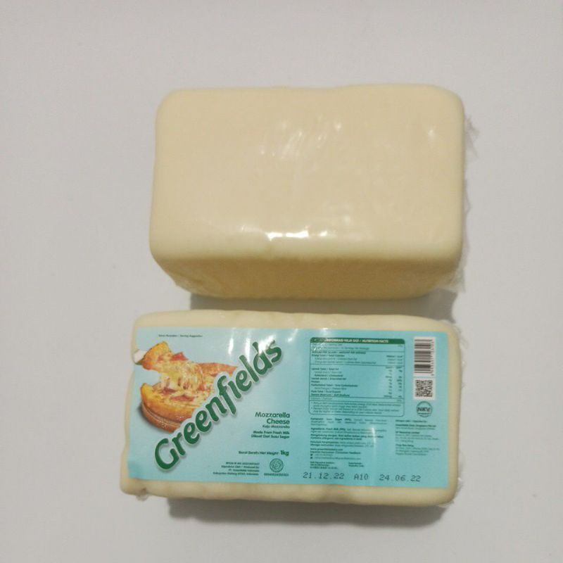 Jual Mozarella Cheese Greenfields 1 kg | Shopee Indonesia