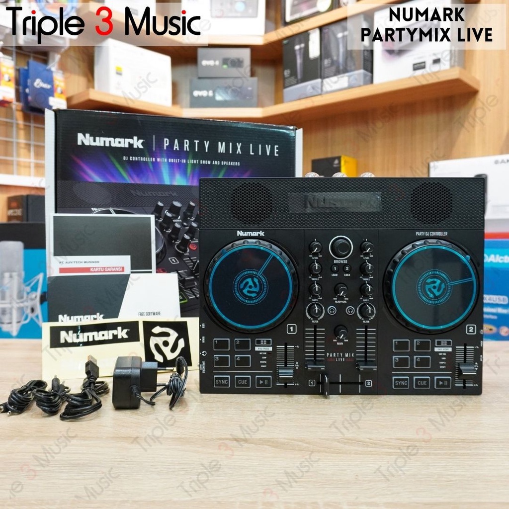 Jual Numark Party Mix Partymix DJ Controller built in Interface virtual ...