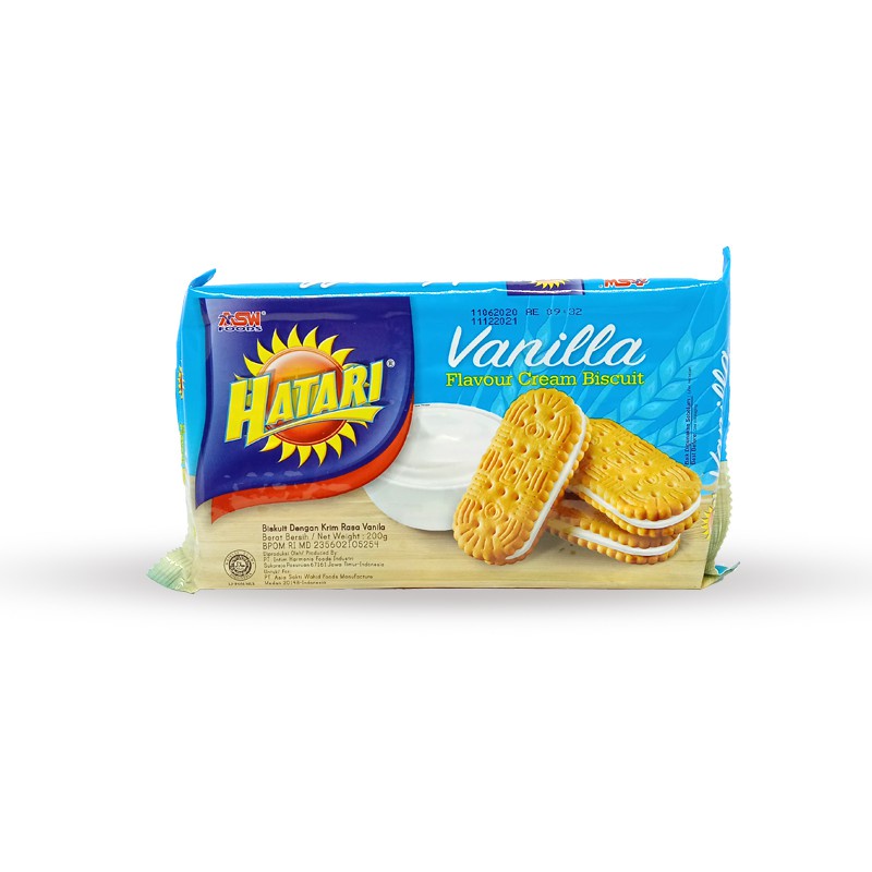 Jual HATARI CREAM BISCUIT 200G ALL VARIANT /PCS | Shopee Indonesia