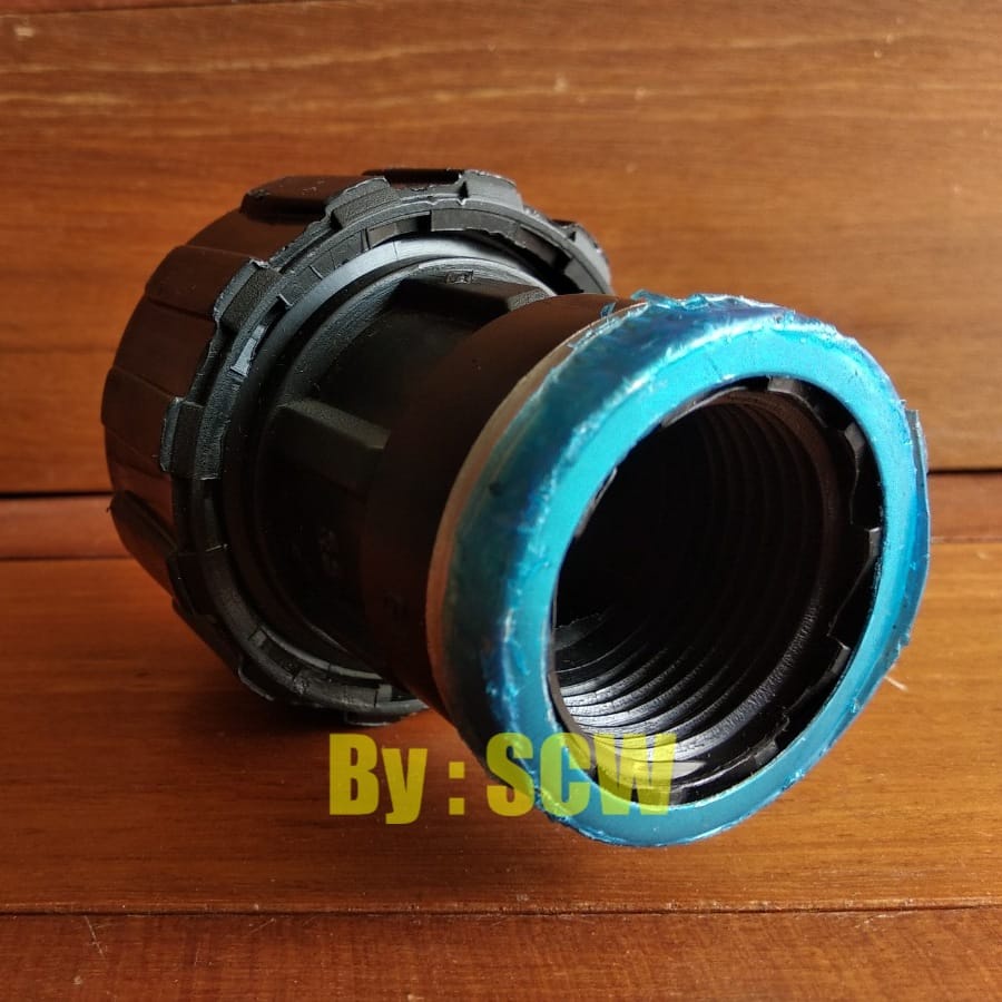 Jual Sock Drat Dalam HDPE 32mm 1" SDD Female Thread Adaptor Fitting Sambungan Pipa HDPE | Shopee ...