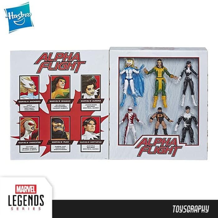 Jual Alpha Flight Canadian Superhero Figures Come in a Glorious 6-Pack ...