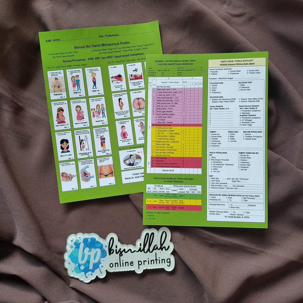 Jual Kartu Skor Poedji Rochjati (Min order 20 lbr) | Shopee Indonesia