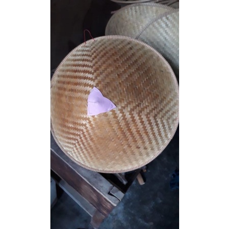 Jual Topi Bambu Anyaman Capil Kebun Caping Tudung Sawah Jogja Klaten ...