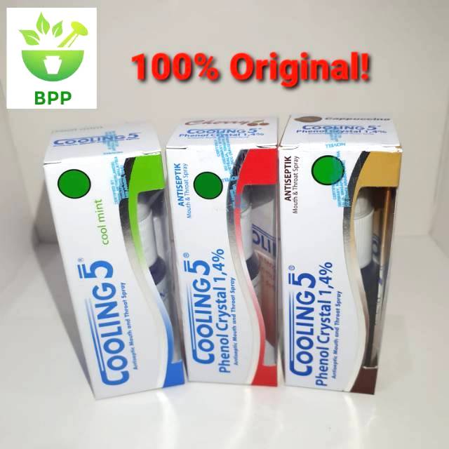 Jual Cooling 5 Spray Cool Mint/cherry | Shopee Indonesia