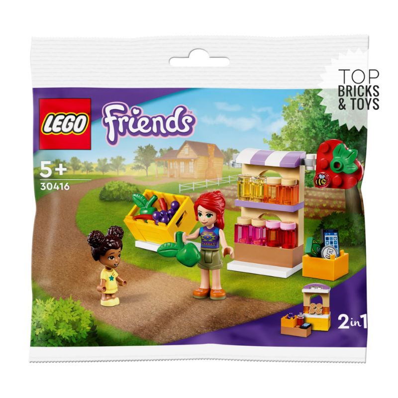 Jual LEGO Friends Polybag, Market Stall (30416) | Shopee Indonesia