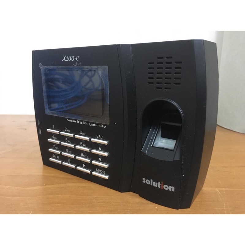 Jual Mesin finger absensi solution x100c | Shopee Indonesia