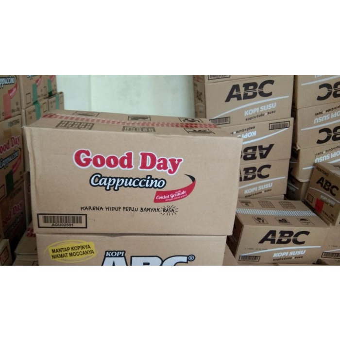 Jual Good Day Cappuccino 1 dus isi 120 sachet | Shopee Indonesia