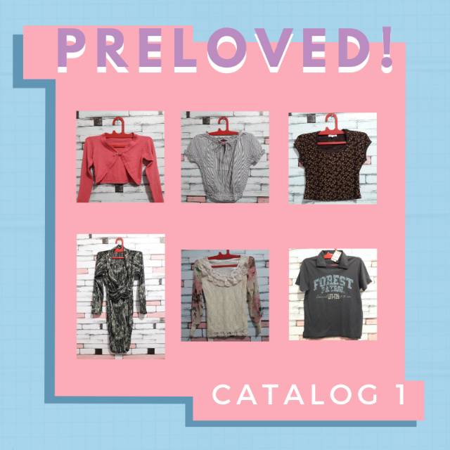 Jual Baju preloved second kaos wanita dijual murah like new mulai ...