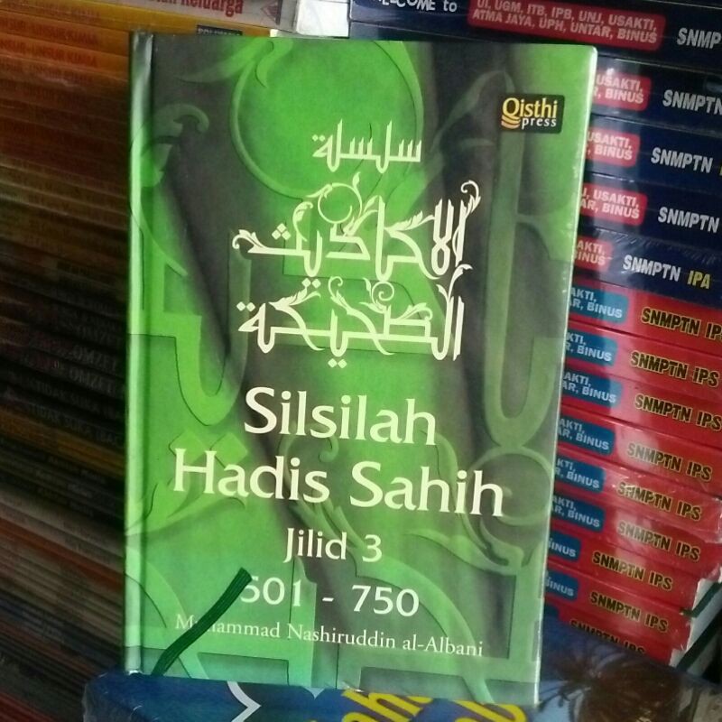 Jual Buku Silsilah Hadis Sahih - Jilid 3 - Muhammad Nashiruddin al ...