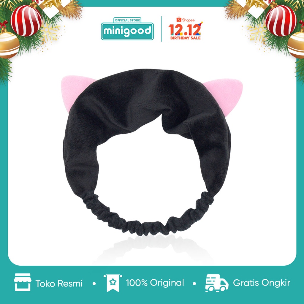Jual minigood Bando Rambut Unik Model Telinga Kucing Lucu | Shopee ...