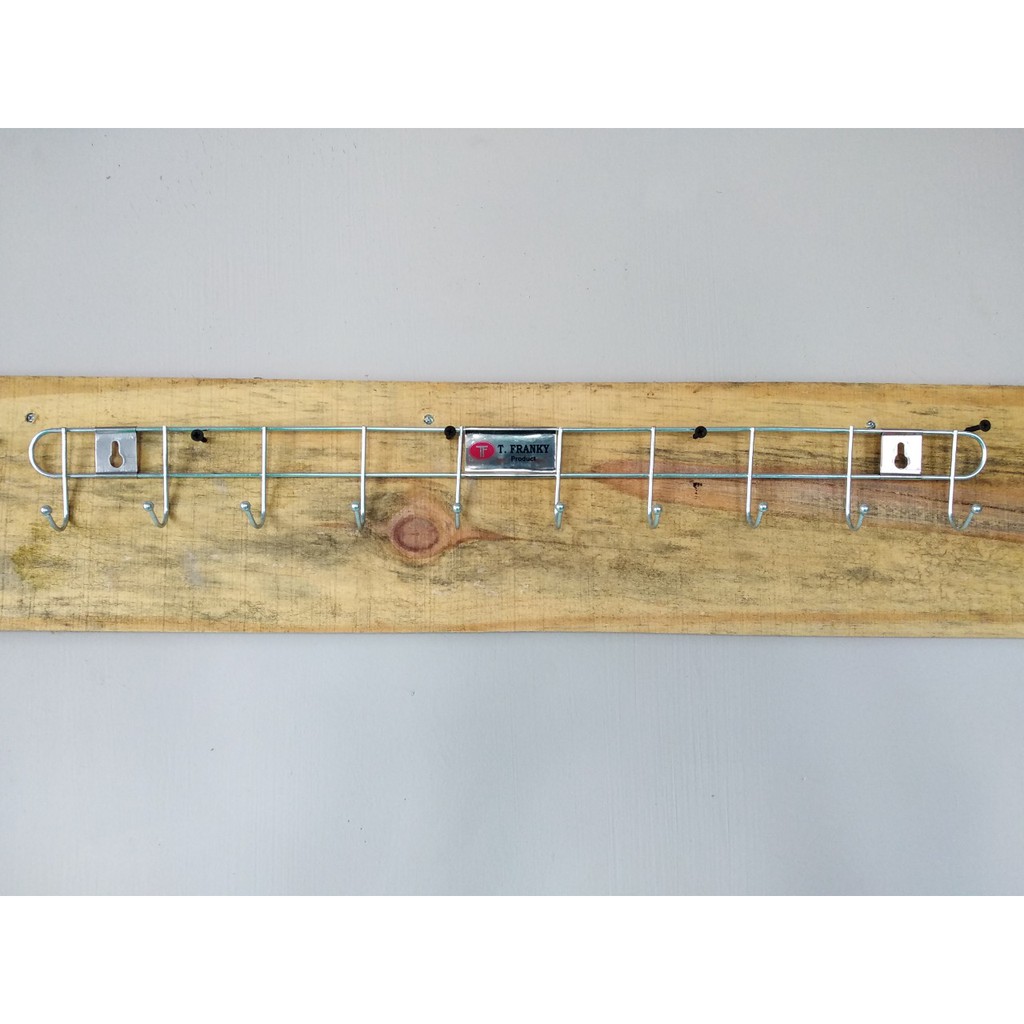 Jual TERMURAH KAPSTOK/ GANTUNGAN BAJU HANGER DINDING GANTUNGAN DINDING ...