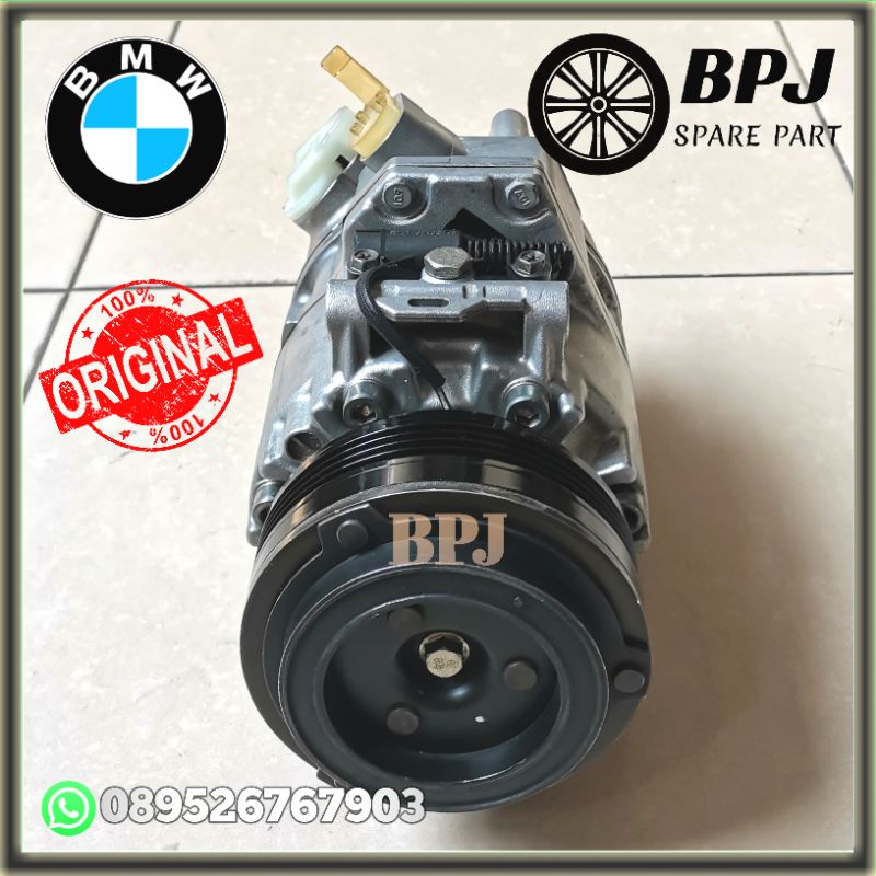 Jual Compressor Compresor Kompresor AC BMW X6 E46 M43 325i e39 4PK Model Spull Magnet ORI ...