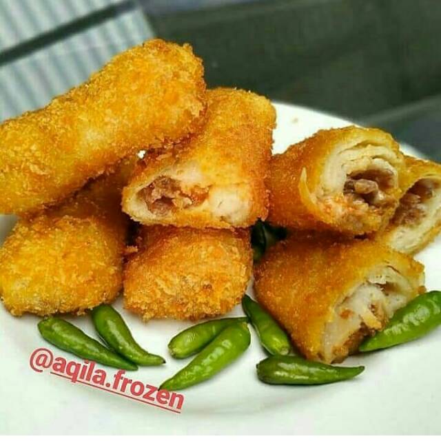 Jual Risol mayo frozen isi daging sapi mayo dan saus enak halal ...