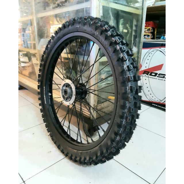 Jual Velg Alumunium Paket Banset Trail lumpur trabas motocross ban tahu ...