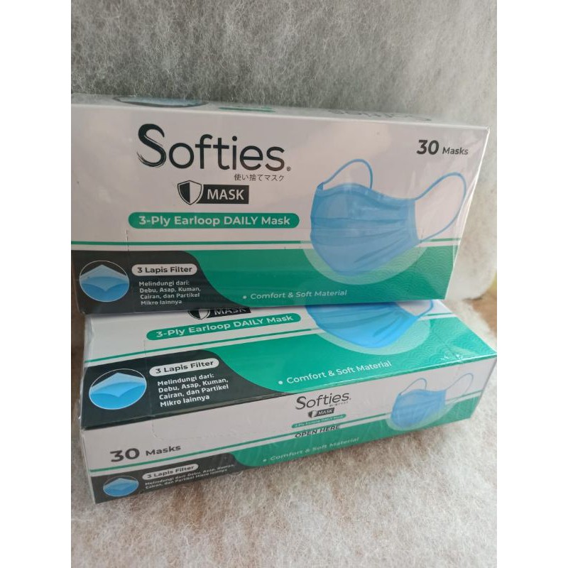 Jual Masker Softies Daily Mask 30s | Shopee Indonesia