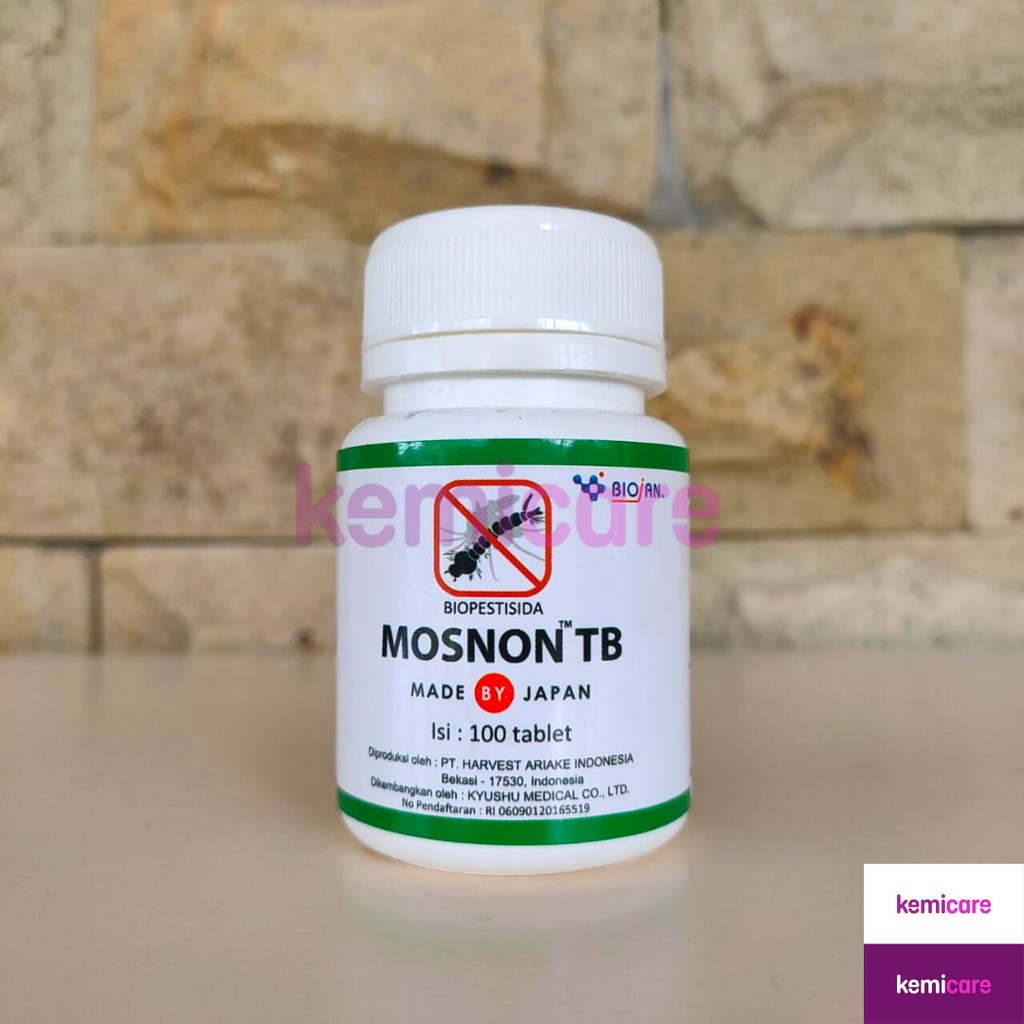 Jual Biolarvasida BTI MOSNON TB Tablet Pembasmi Jentik Nyamuk DBD ...